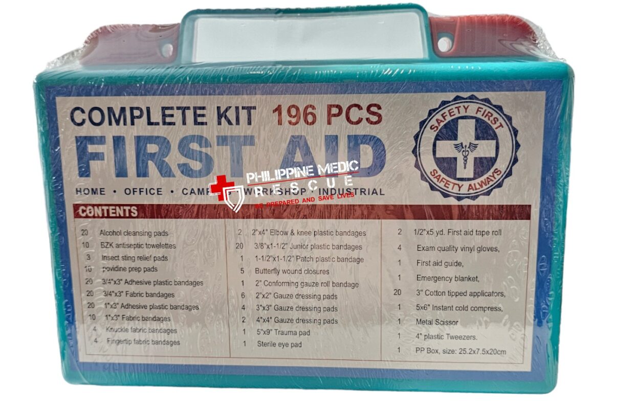 FIRST AID KIT , 196 PCS – Philippine Medic Rescue